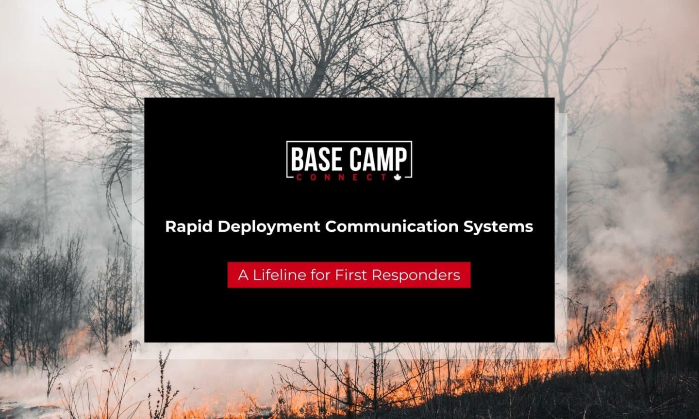 Rapid Deployment Communication Systems - A Lifeline for First ... Rapid Deployment Communication Systems - A Lifeline for First ...